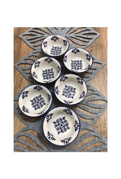 Yiğit Seramik Isırgan 6'lı Yuvarlak Küçük Kahvaltı Kasesi Yiğit Seramik Isırgan 6'lı Yuvarlak Küçük Kahvaltı Kasesi