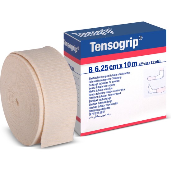 Tensogrip Tubular Bandaj Bsn Boru Bandaj 6,25CM x 10M Beyaz Fiyatı