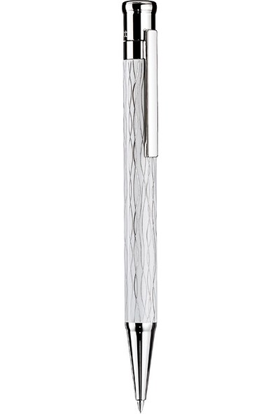 Otto Hutt Design 04 Kurşun Kalem Dalgalı Beyaz Otto Hutt Design 04 Kurşun Kalem Dalgalı Beyaz