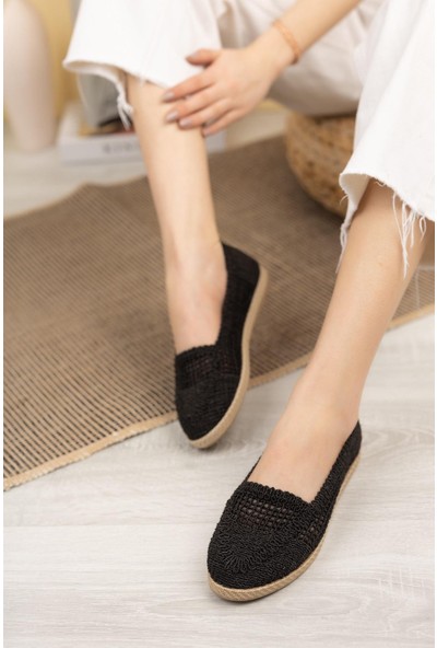 Muggo Dilaney Garantili Kadın Espadril Babet