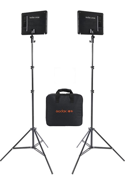 Godox LEDP260C Video Işığı Ikili Işık Kiti