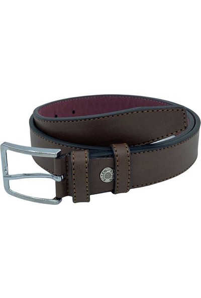 Süzer Deri 3 cm Klasik Deri Dikişli Erkek Çocuk Kemeri Kahverengi Süzer Deri 3 cm Klasik Deri Dikişli Erkek Çocuk Kemeri Kahverengi