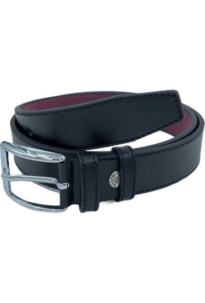 Süzer Deri 3 cm Klasik Deri Dikişli Erkek Çocuk Kemeri Siyah Süzer Deri 3 cm Klasik Deri Dikişli Erkek Çocuk Kemeri Siyah