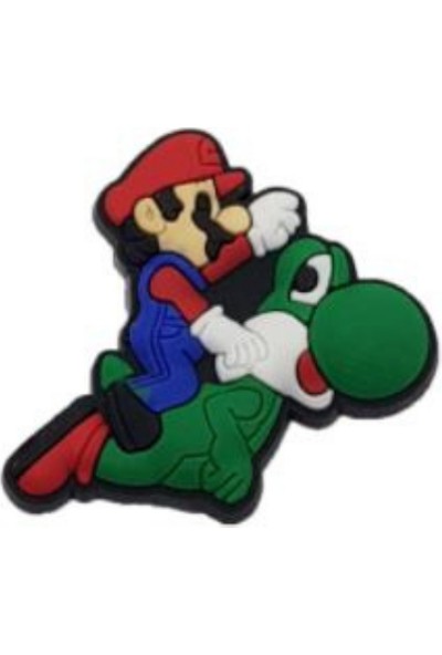 Mario Crocs Terlik Süsleri M3