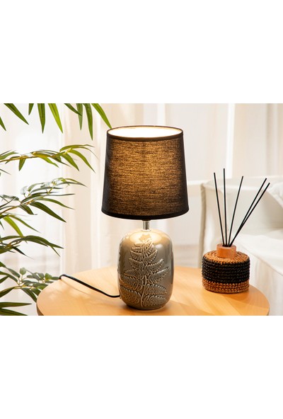 English Home Lavender Abajur 17X17X31 cm Gri