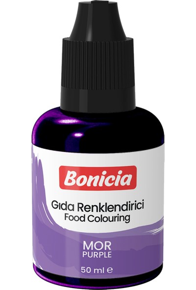 Mor Renk 50 ml Gıda Boyası Renklendirici