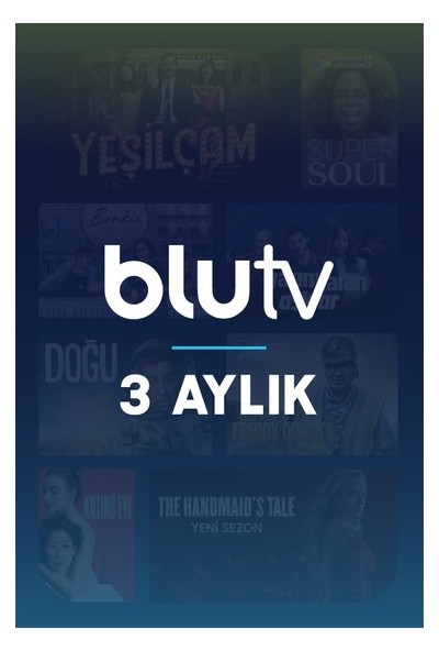 Blutv 3 Aylık Dijital Abonelik Kodu