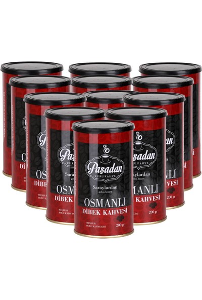Paşadan Osmanlı Dibek Kahvesi 200 gr x 12'li Paşadan Osmanlı Dibek Kahvesi 200 gr x 12'li