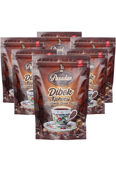 Paşadan Dibek Kahvesi 200 gr x 6'lı Paşadan Dibek Kahvesi 200 gr x 6'lı