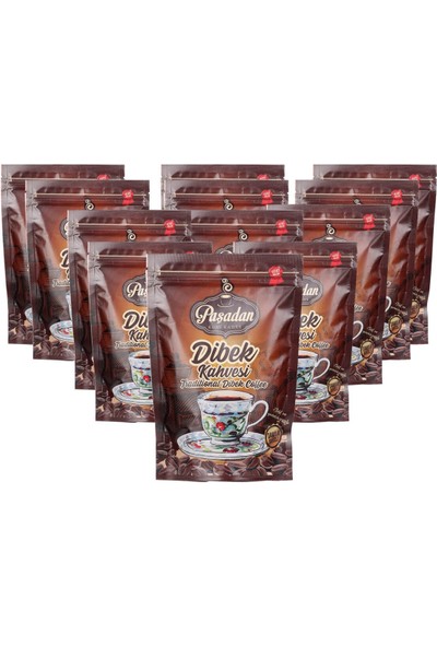 Paşadan Dibek Kahvesi 200 gr x 12'li Paşadan Dibek Kahvesi 200 gr x 12'li