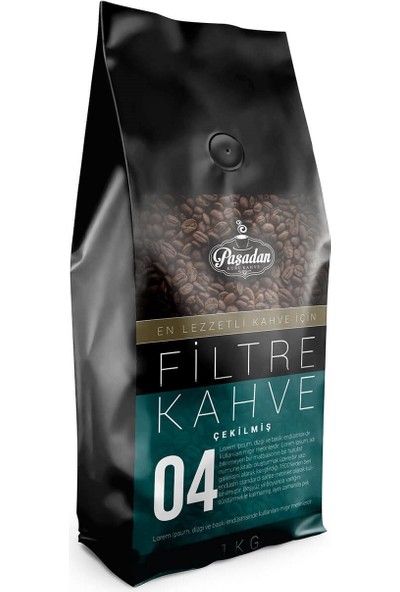 Paşadan Öğütülmüş Filtre Kahve 1 kg (Blend)