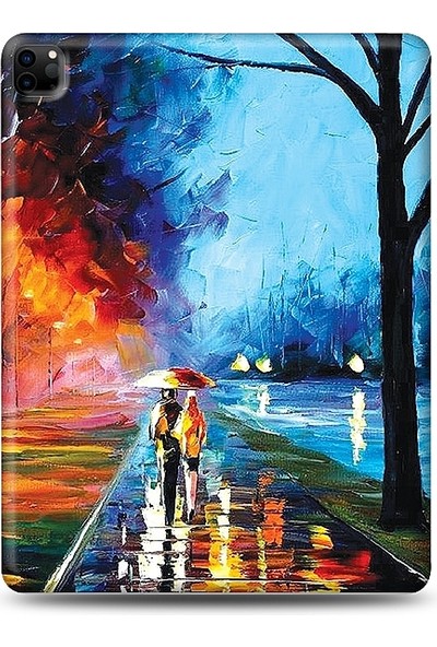 Eiroo iPad Pro 12.9 2021 Rainy Day Kılıf Eiroo iPad Pro 12.9 2021 Rainy Day Kılıf