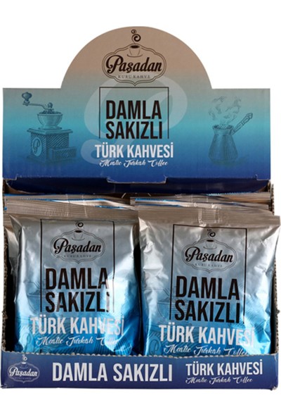 Paşadan Damla Sakızlı Türk Kahvesi 100 gr x 12’li