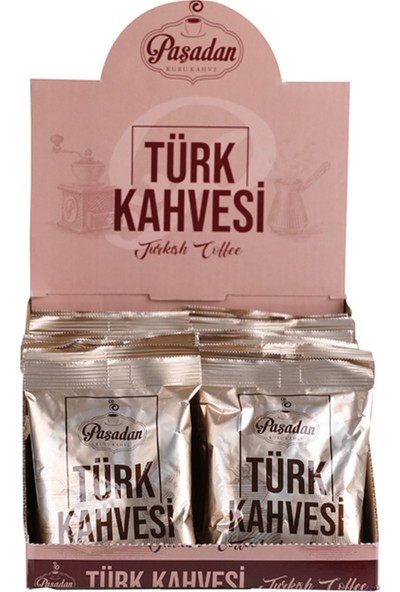 Paşadan Türk Kahvesi 100 gr x 24’lü