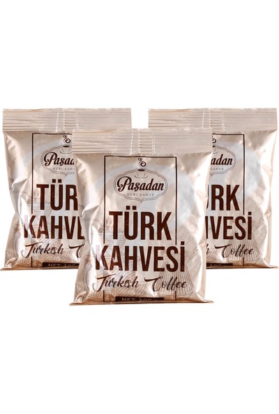 Paşadan Türk Kahvesi 100 gr x 3'lü