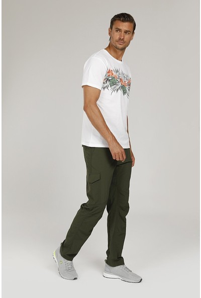 Lumberjack SN523 David Cargo Erkek Pantolon - Haki