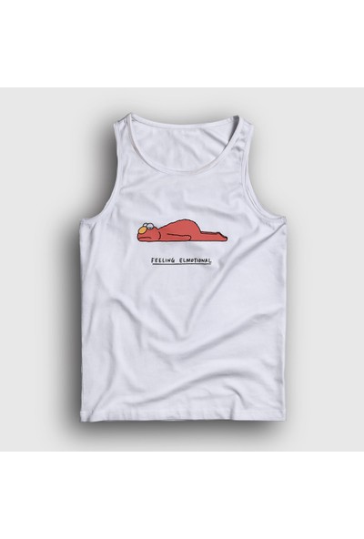 Presmono Unisex Beyaz Feeling Elmotional Atlet Presmono Unisex Beyaz Feeling Elmotional Atlet