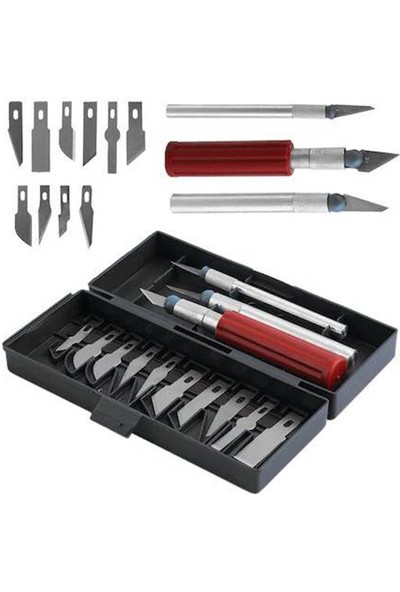 Yu-Su Tools Neşter Seti 16 Parça Bıçak Neşter Takımı Hobi Amaçlıdır Yu-Su Tools Neşter Seti 16 Parça Bıçak Neşter Takımı Hobi Amaçlıdır