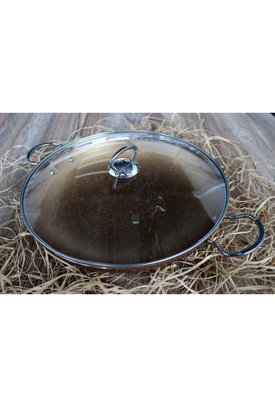 Chef's Pro Cam Kapaklı Kavurma Sacı 32 cm