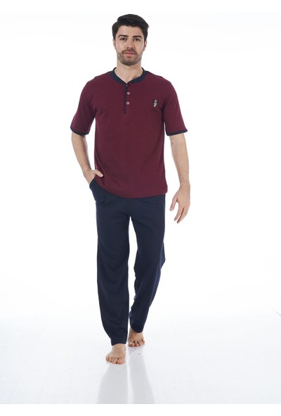 Estiva Erkek Penye Kısa Kollu Pijama Takımı