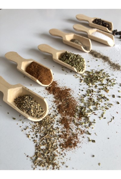 Kitchen Beauty 6 Adet Baharat Küreği Kaşığı Mini Boy Kitchen Beauty 6 Adet Baharat Küreği Kaşığı Mini Boy