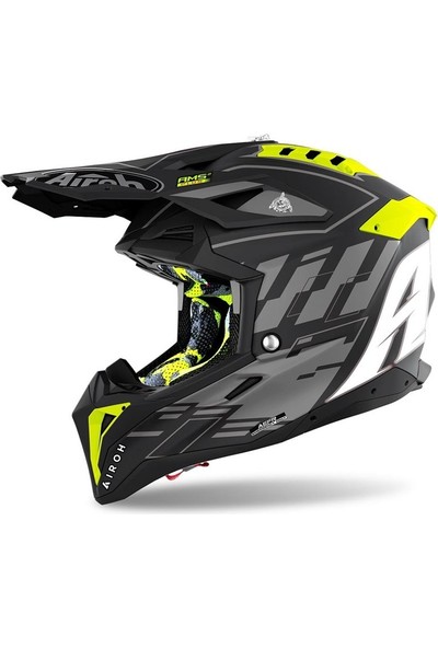 Aıroh Avıator 3 Rampage Siyah Matt Kask Aıroh Avıator 3 Rampage Siyah Matt Kask