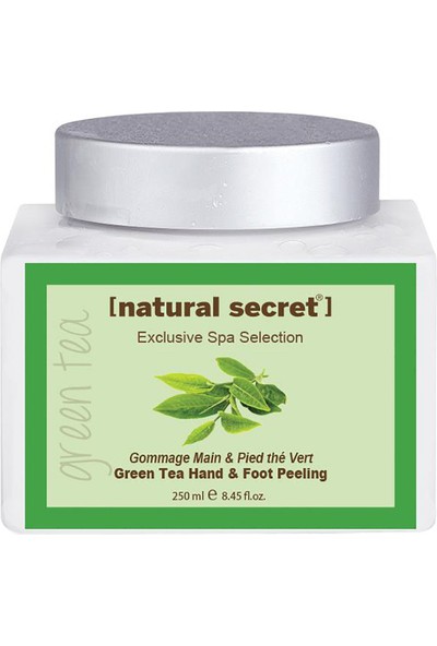 Natural Secret Yeşil Çay Antioksidan El & Ayak Peeling 240 ml Natural Secret Yeşil Çay Antioksidan El & Ayak Peeling 240 ml