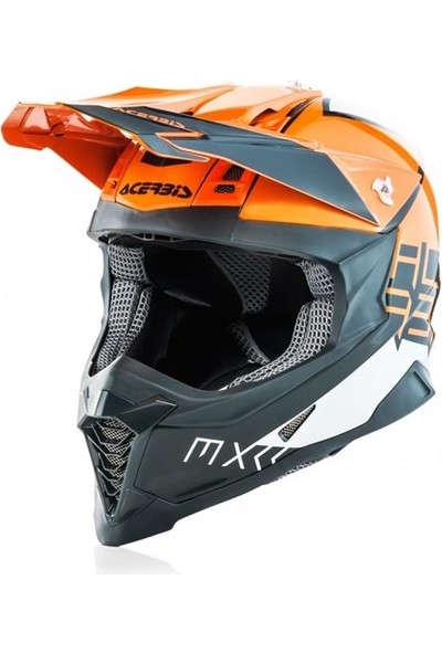 Acerbis X-Racer Vtr Kask Turuncu Gri Acerbis X-Racer Vtr Kask Turuncu Gri