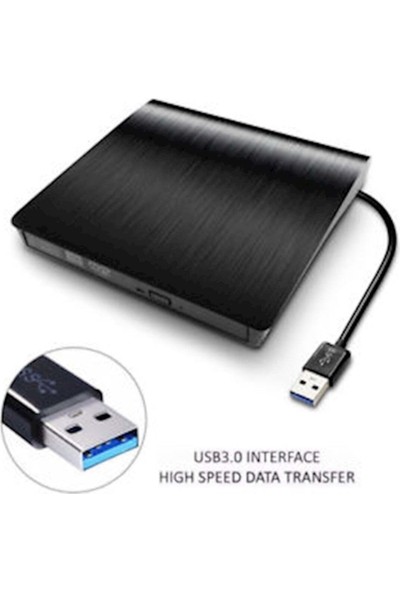Pop-Up USB 3.0 Harici Dvd-Rw Optik Sürücü