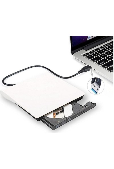 Pop-Up USB 3.0 Harici Dvd-Rw Optik Sürücü