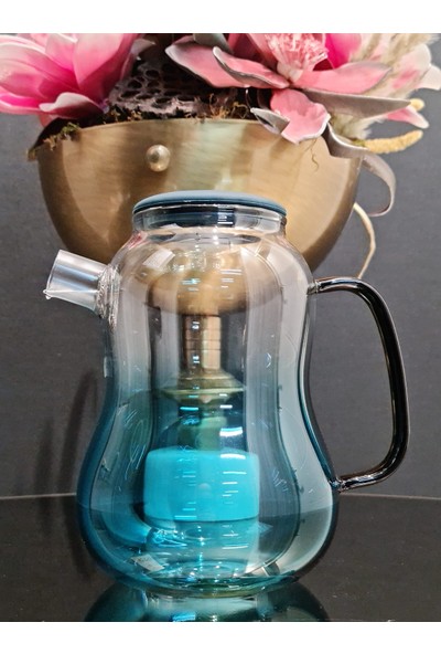 1700 ml Lüks Isıya Dayanıklı Borosilikat Cam Sürahi 1700 ml Lüks Isıya Dayanıklı Borosilikat Cam Sürahi