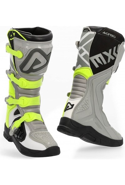 Sidi Acerbis X-Team Bot Gri Sarı Sidi Acerbis X-Team Bot Gri Sarı