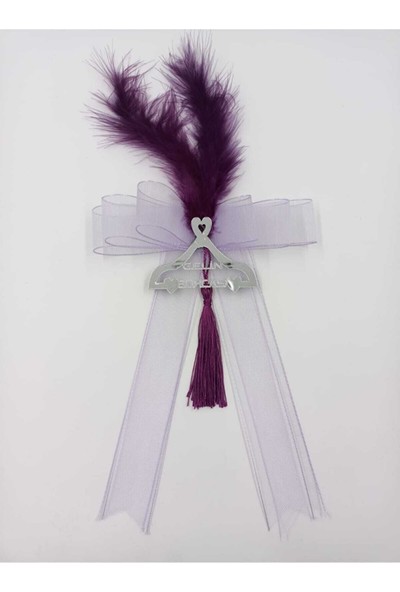 Ecrin Tuhafiye Hobi Lila Gelin Bohça Süsü Ecrin Tuhafiye Hobi Lila Gelin Bohça Süsü