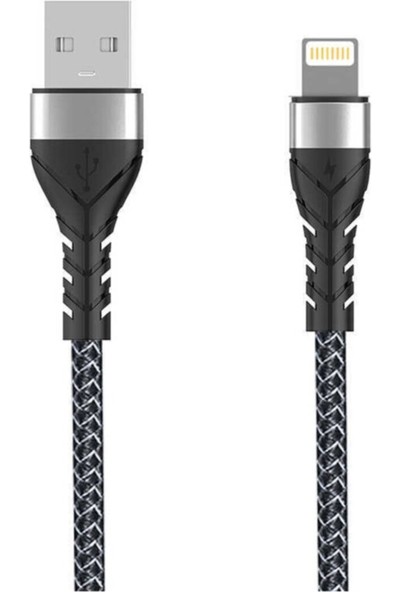 Apple iPad Mini 3 Şarj Kablosu 1 Metre Ultra Dayanıklı Şarj Kablosu