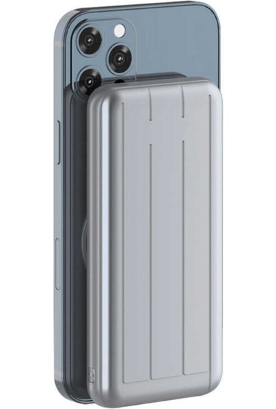 Apple iPhone 12 Pro Magesafe Şarj 20000 Mah Powerbank 15W Hızlı Şarj Batarya Koruma Apple iPhone 12 Pro Magesafe Şarj 20000 Mah Powerbank 15W Hızlı Şarj Batarya Koruma