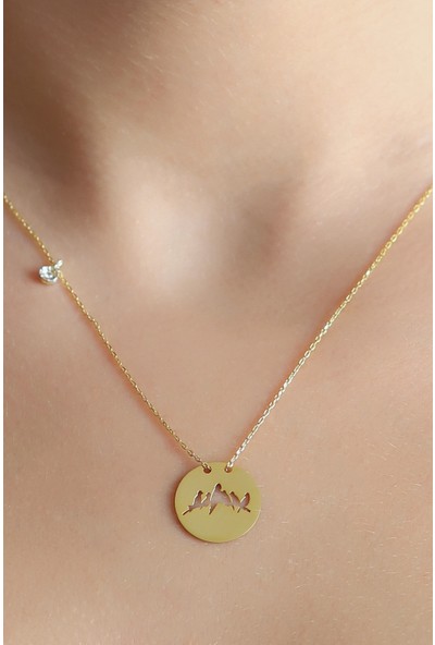 Oyistgold 14 Ayar Altın Dorikalı Pırlantalı Kuş'lar Kolye Oyistgold 14 Ayar Altın Dorikalı Pırlantalı Kuş'lar Kolye