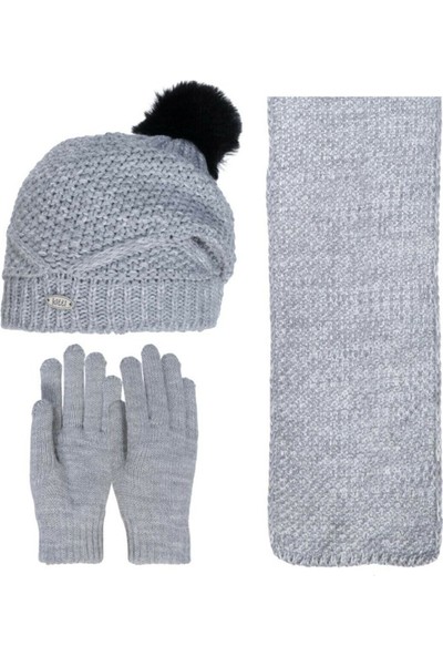 Miniko Kids Kitti 2960-02 9-15 Yaş Atkı Bere Eldiven Set