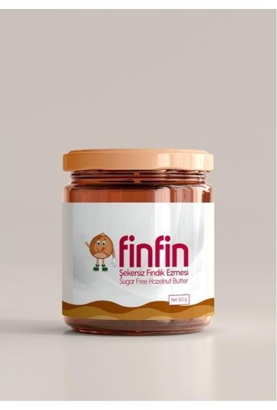 Finfin Şekersiz Fındık Ezmesi 320 gr