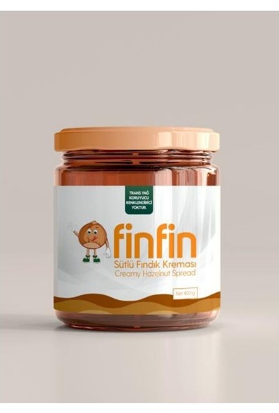 Finfin Sütlü Fındık Kreması 400 gr