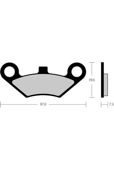 Ebc Kyoto Cf Moto Cforce 800 Eps , 2014 - 2016 Yarı Sinter Ön Fren Balatası Ebc Kyoto Cf Moto Cforce 800 Eps , 2014 - 2016 Yarı Sinter Ön Fren Balatası