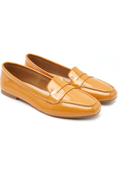 Desa Ashley Turuncu Kadın Rugan Babet Desa Ashley Turuncu Kadın Rugan Babet