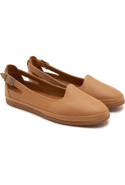 Desa Hardy Aerocomfort Taba Kadın Deri Babet