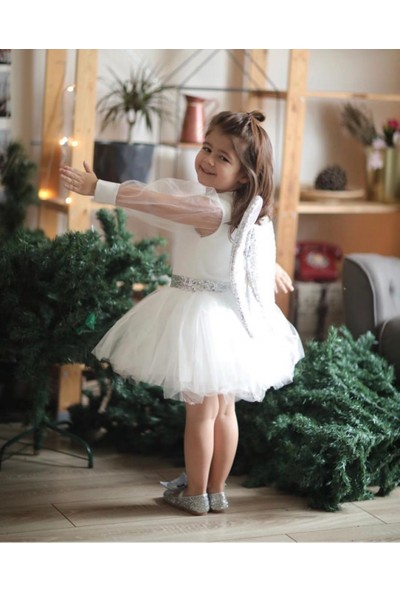 Fenomen Kids Kanatlı Kız Çocuk Elbise