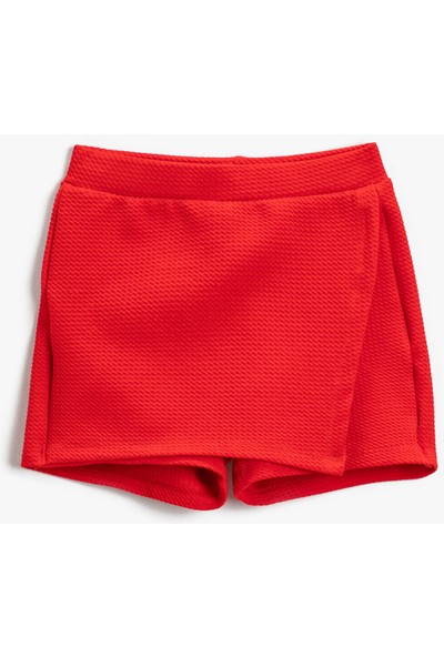 Koton Yüksek Bel Mini Şort Etek