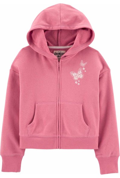 Oshkosh Kız Çocuk Kapişonlu Sweatshirt Kapişonlu Pembe Oshkosh Kız Çocuk Kapişonlu Sweatshirt Kapişonlu Pembe