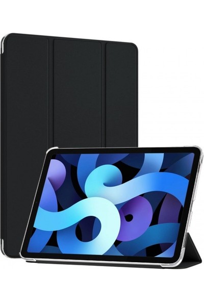 FUJİMAX Apple iPad Air 5 2021 10.9 (5.nesil) M1 Çipli Seri A2589,A2591 Yatay Standlı Arka Sert Pc. Uyku Modlu Smart Kılıf FUJİMAX Apple iPad Air 5 2021 10.9 (5.nesil) M1 Çipli Seri A2589,A2591 Yatay Standlı Arka Sert Pc. Uyku Modlu Smart Kılıf