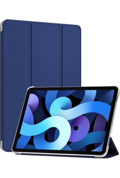 FUJİMAX Apple iPad Air 5 2021 10.9 (5.nesil) M1 Çipli Seri A2589,A2591 Yatay Standlı Arka Sert Pc. Uyku Modlu Smart Kılıf FUJİMAX Apple iPad Air 5 2021 10.9 (5.nesil) M1 Çipli Seri A2589,A2591 Yatay Standlı Arka Sert Pc. Uyku Modlu Smart Kılıf