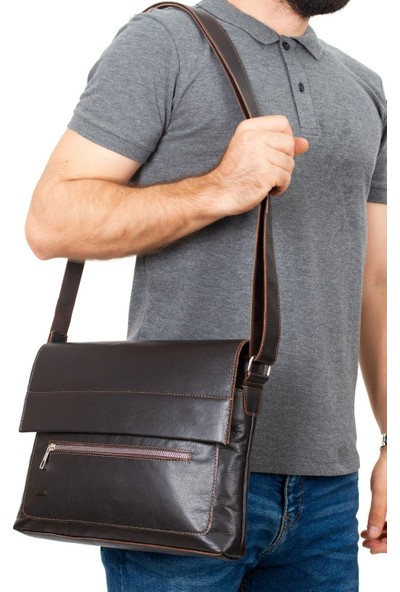 Hakan Çanta Nw-Kolej Deri Postacı Çanta