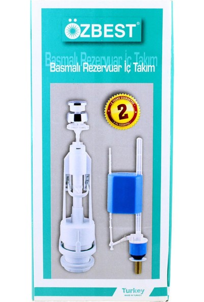 Özbest Öz Best Rezervuar Basmalı Iç Takım Klozet Sifon Iç Takımı Özbest Öz Best Rezervuar Basmalı Iç Takım Klozet Sifon Iç Takımı