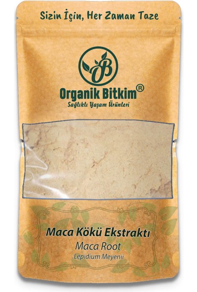 Organik Bitkim Maca Kökü Ekstraktı (Maca Root) 250 gr Organik Bitkim Maca Kökü Ekstraktı (Maca Root) 250 gr